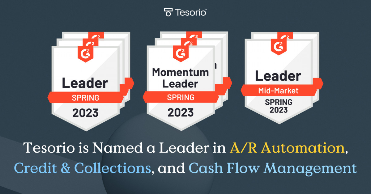 Tesorio is Named a Leader in A/R Automation, Credit & Collections, and ...