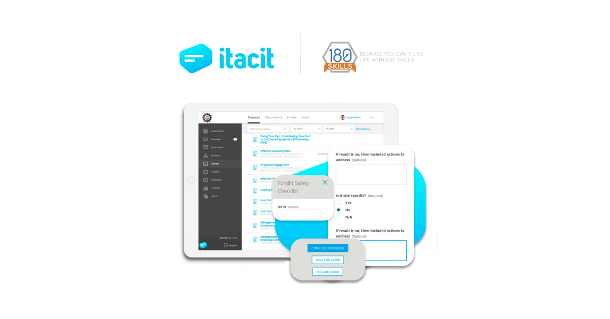 iTacit Adds Leading Manufacturing and Employability Training by 180 ...