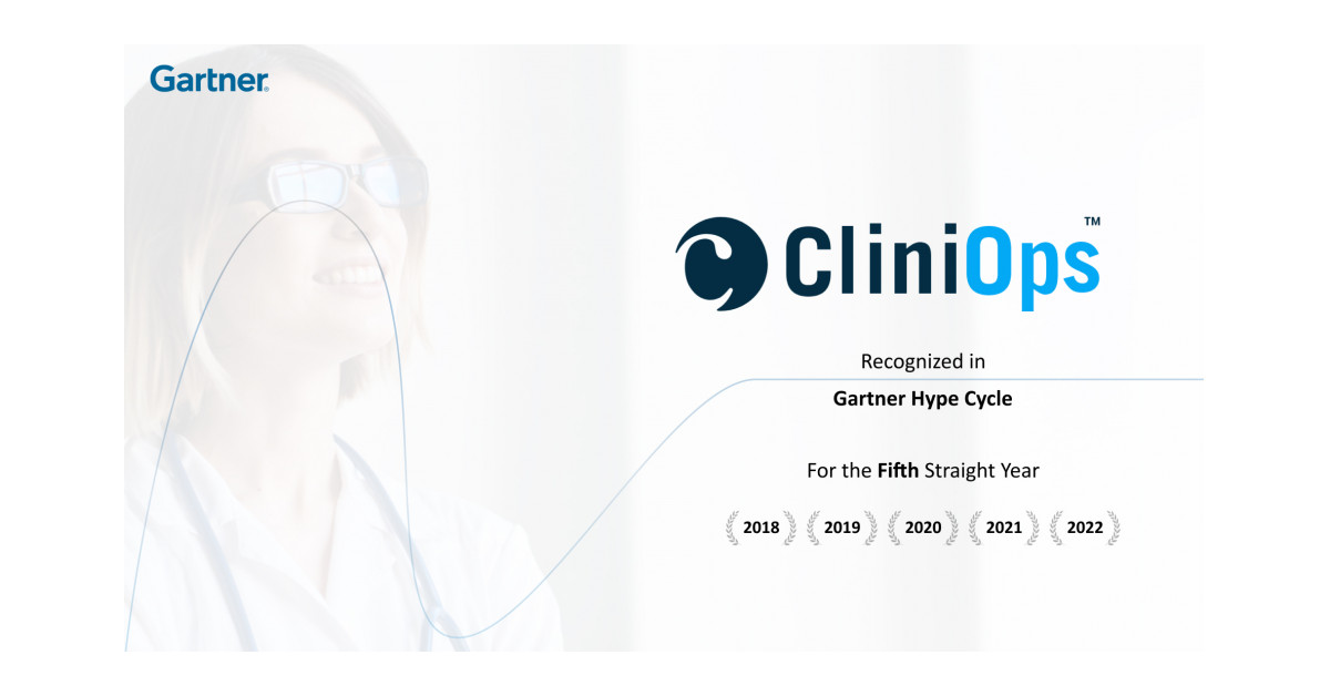 CliniOps Recognized in Gartner® Hype Cycles for Fifth Straight Year | Newswire