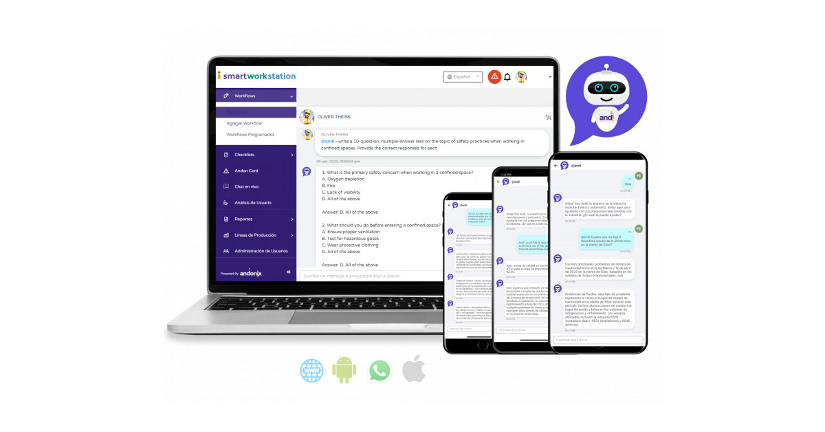 Andonix Introduces Andi, the AI-Powered Manufacturing Chatbot ...