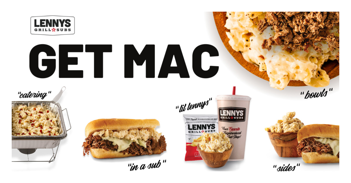 Lennys subs menu store