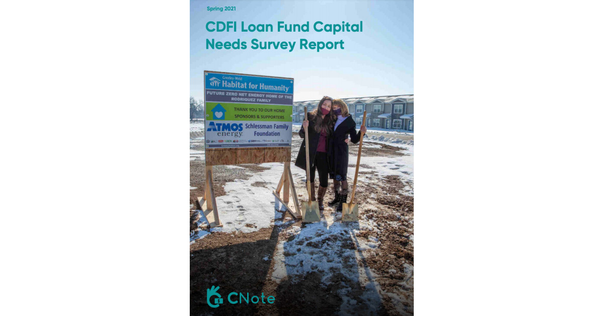 NEW REPORT: CDFIs HAVE URGENT, ONGOING CAPITAL NEEDS | Newswire