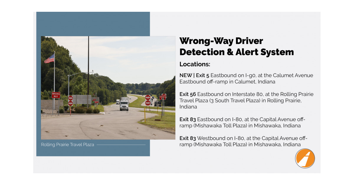 Indiana Toll Road Expands Wrong-Way Driver Detection & Alert System ...