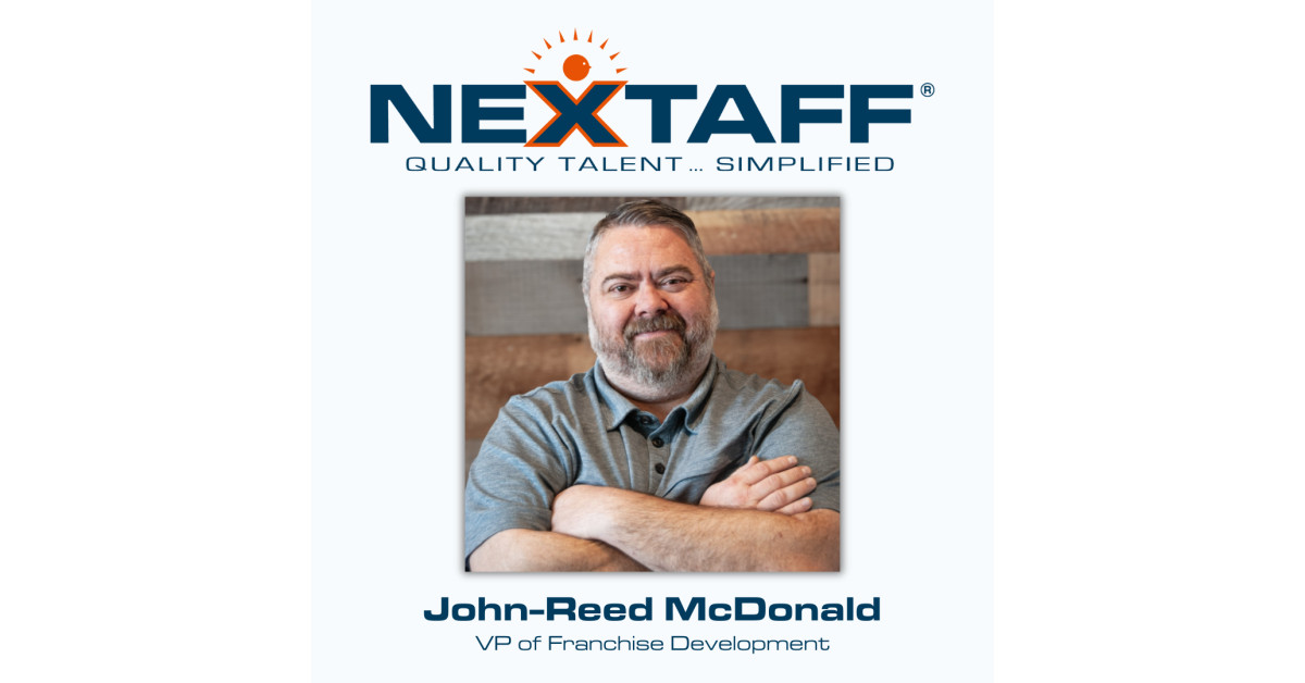 NEXTAFF Names John-Reed McDonald as VP of Franchise Development | Newswire