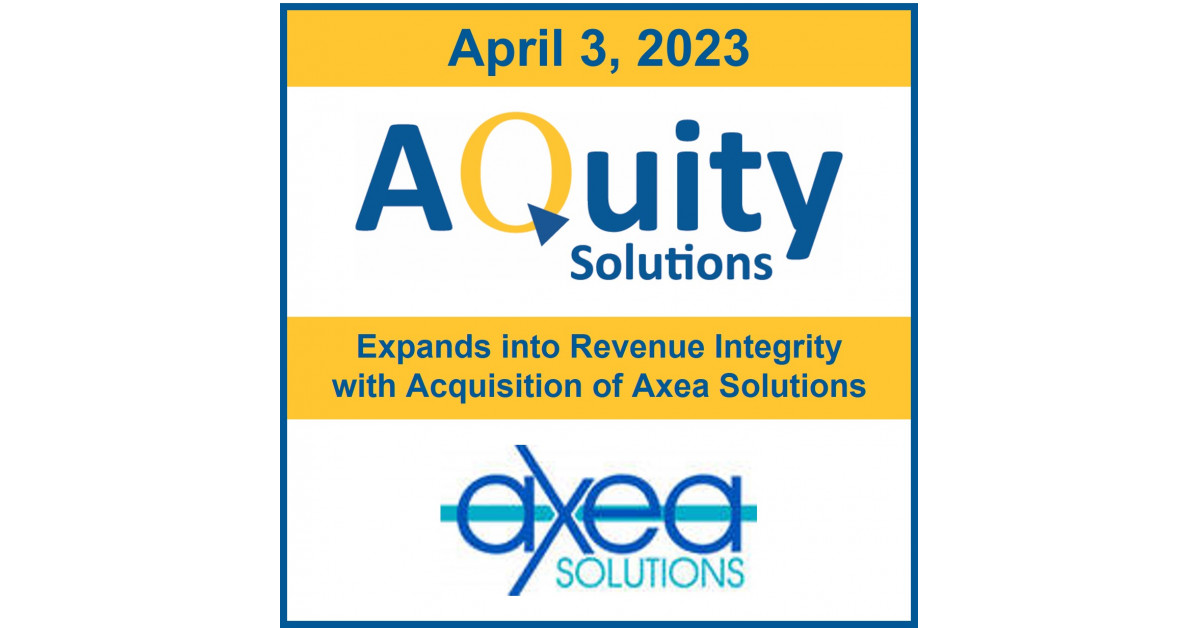 AQuity Solutions Adds Leading Revenue Integrity and Thought Leadership ...