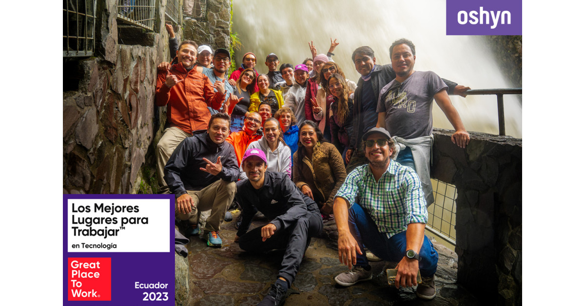 Oshyn Named by Great Place to Work (R) Ecuador as a Best Place to Work ...