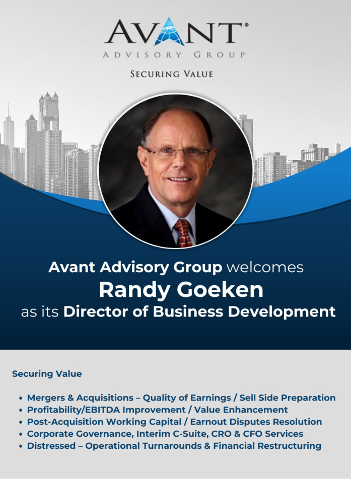 Financial Services Veteran, Randy Goeken, Becomes Avant Advisory Group ...