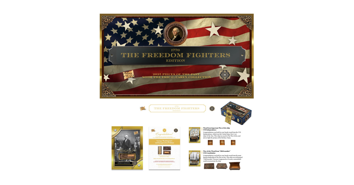 Brand New Trading Card Release Includes Extraordinary Original Relics ...