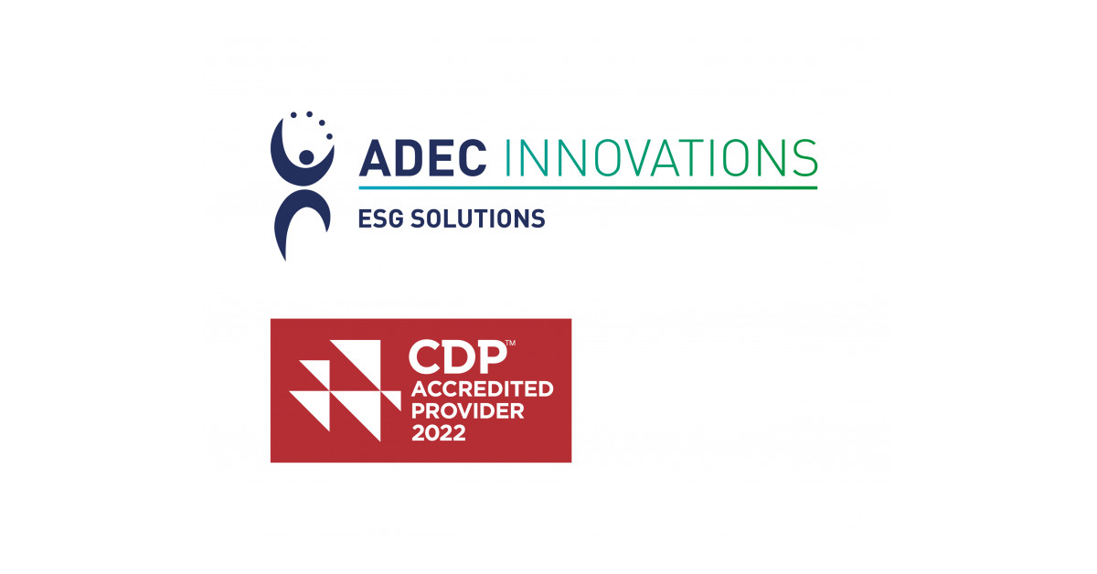 ADEC ESG Solutions Joins CDP as an Accredited Solutions Provider | Newswire