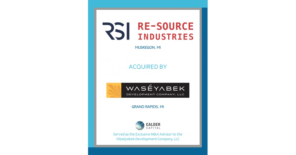 CNC Machining Manufacturer Re-Source Industries of Muskegon, MI ...