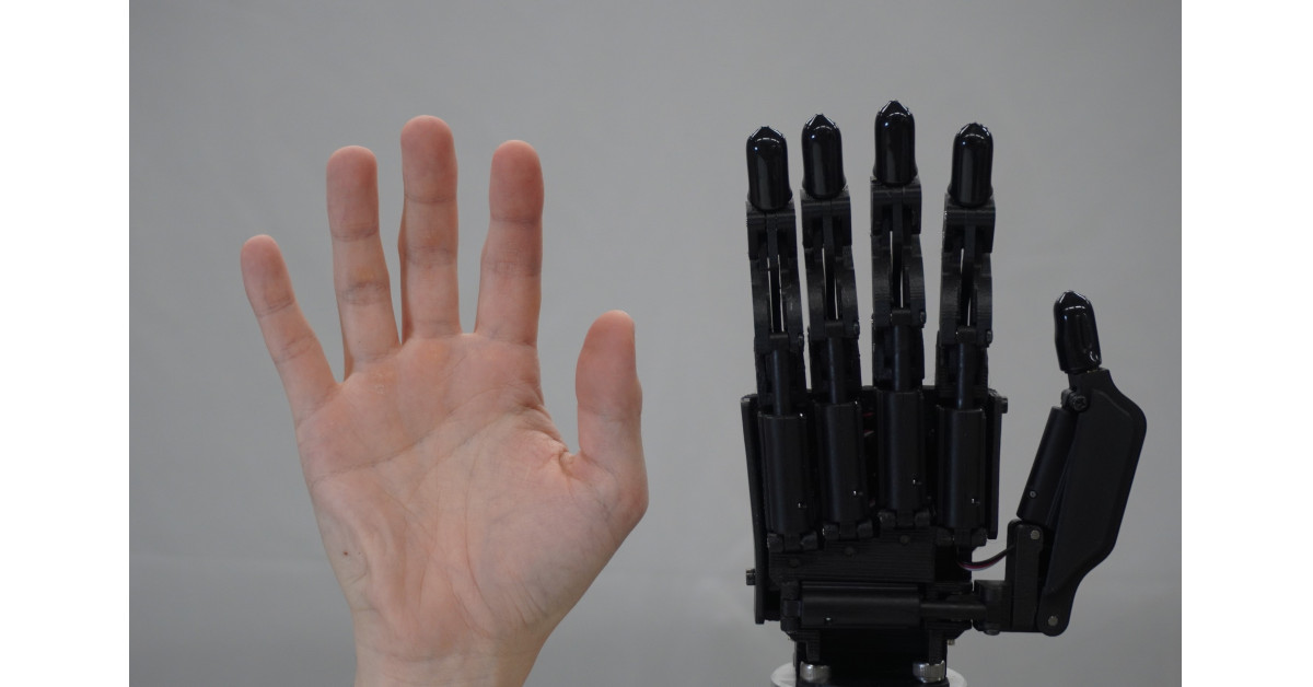 Japan's Human-Sized 5-Finger Robot Hand 'CR Hand' Now Available ...