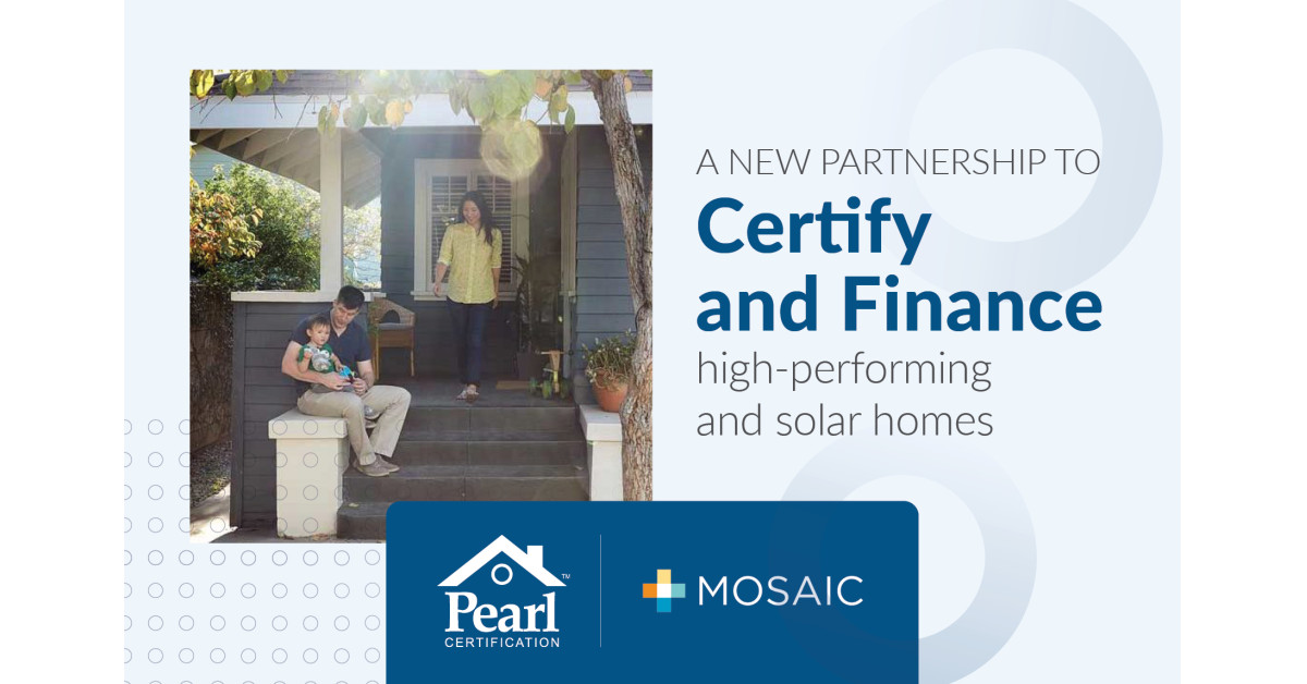 Pearl Certification Partners With Mosaic to Advance Solar and Energy ...