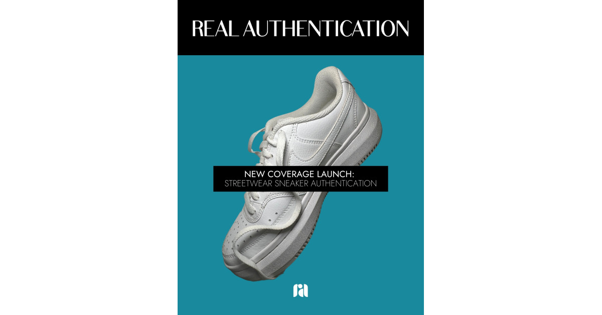 Real Authentication Launches New Coverage Launch: Streetwear Sneaker Authentication | Newswire