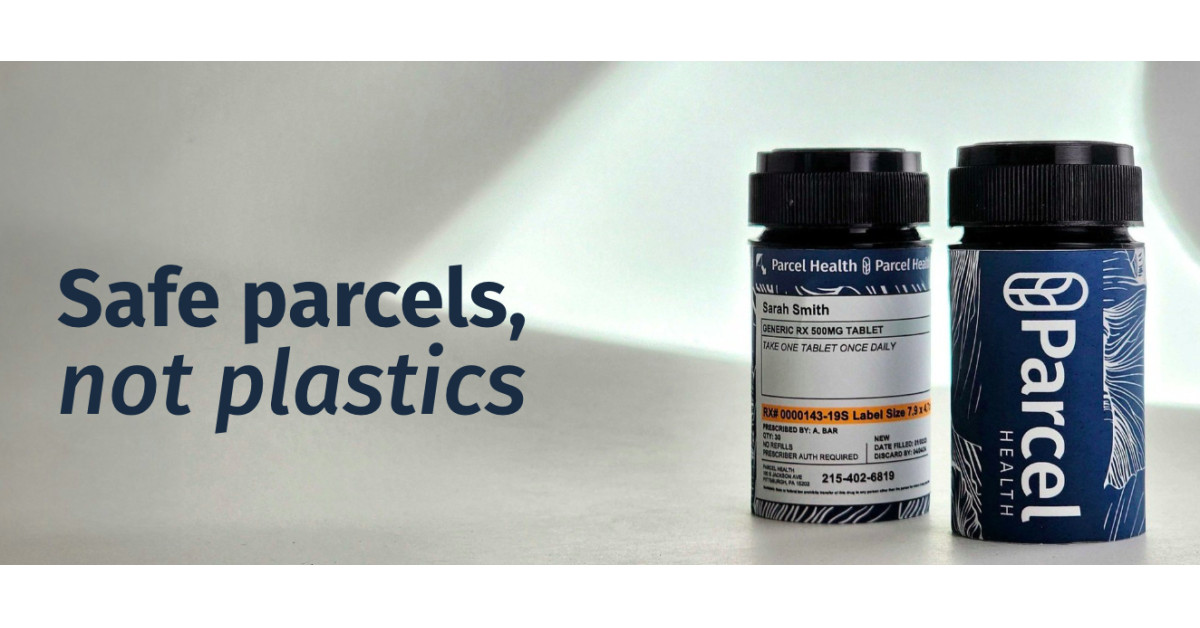 Parcel Health® Offers Safer, Sustainable Paper Pill Bottles for ...
