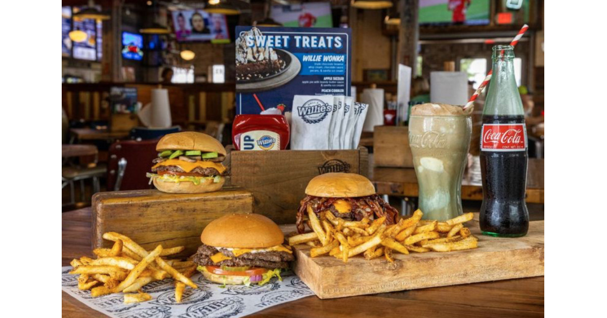 Willie’s Grill & Icehouse to Launch Limited Time Burger Menu with an ...