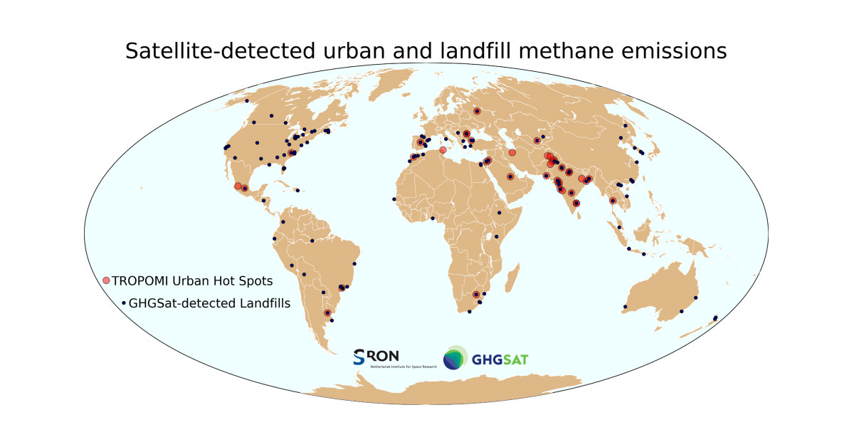 The Global Methane Hub SRON and GHGSat Launch World-First Project to ...