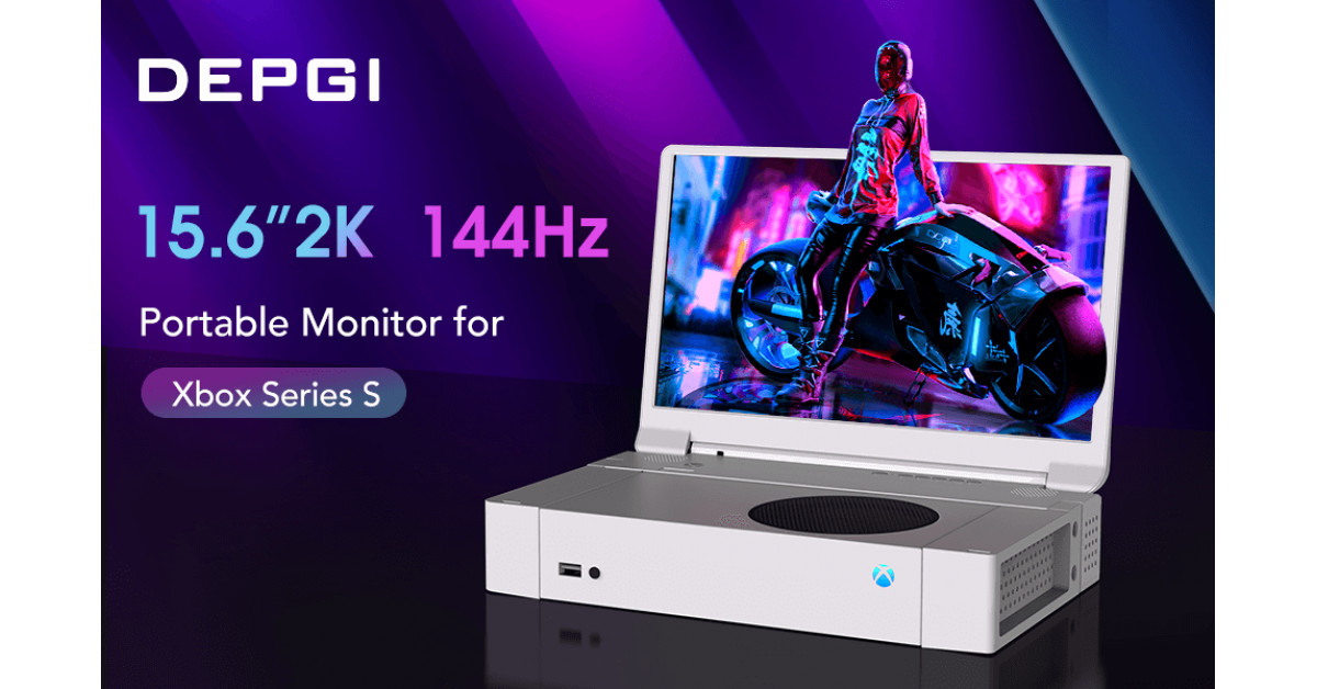DEPGI Launches First Portable Monitor for XBOX Series S Gaming On-the ...
