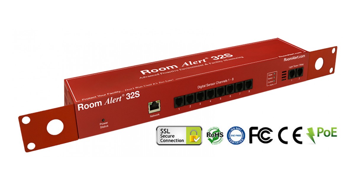 AVTECH Announces the Release of the New Room Alert 32S Proactive ...