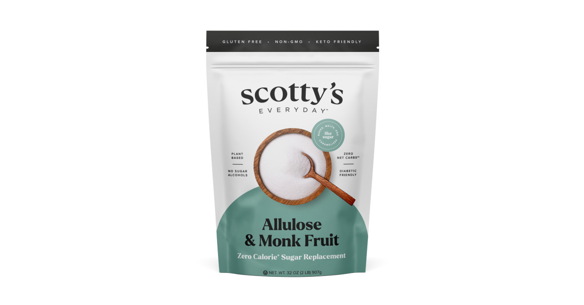 Scotty's Everyday Launches a Natural Alternative to Sugar With Their New Allulose and Monk Fruit ...