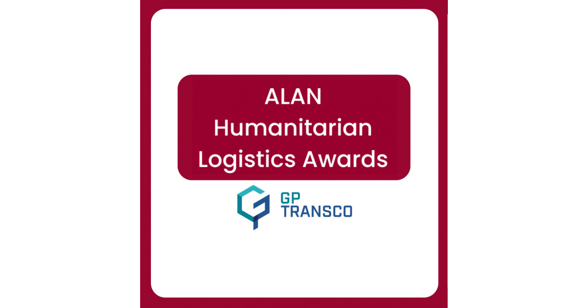 GP Transco is Awarded the ALAN Humanitarian Logistics Award by the ...