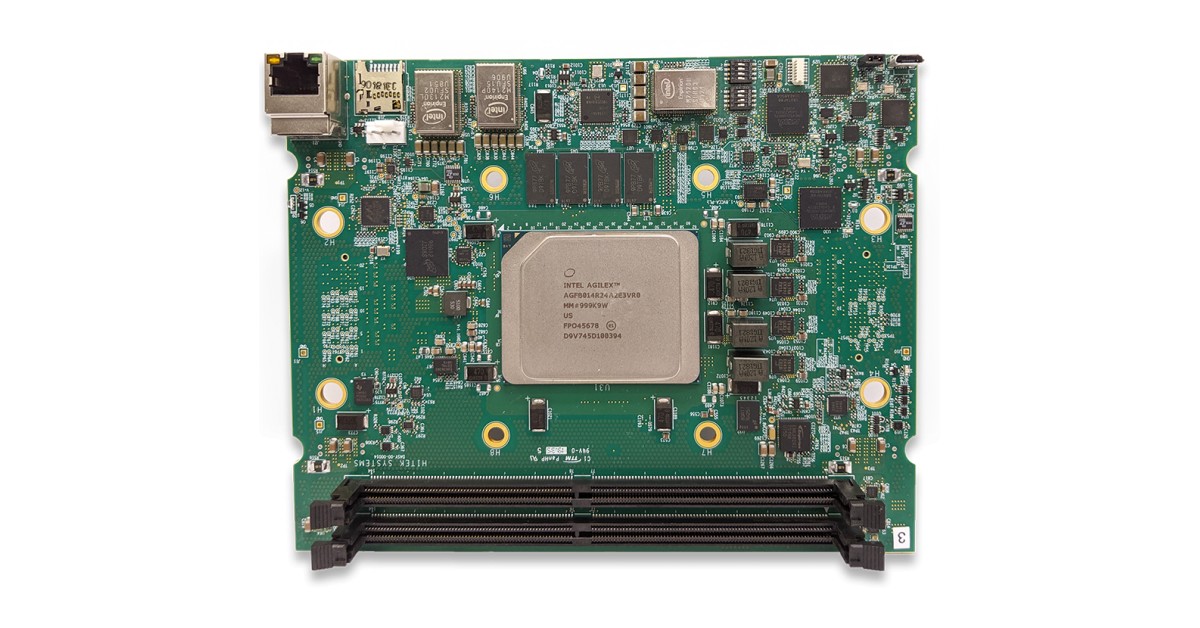 Mantaro Networks Releases First Intel Agilex System on Module (SOM ...
