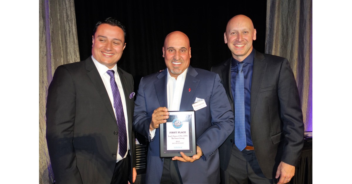 Lou Fuoco, CPA, CEPA, CVB, Receives Best Accountant Award From Palm ...