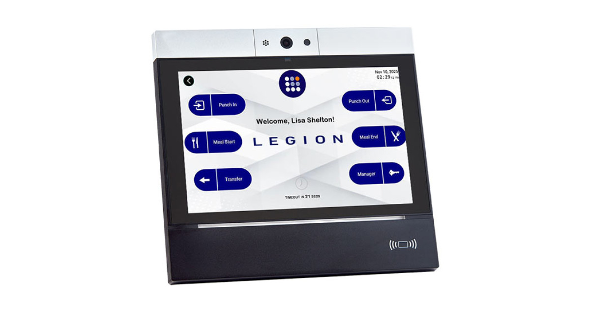 Accu-Time Systems and Legion Announce Seamless Time Clock Integration ...