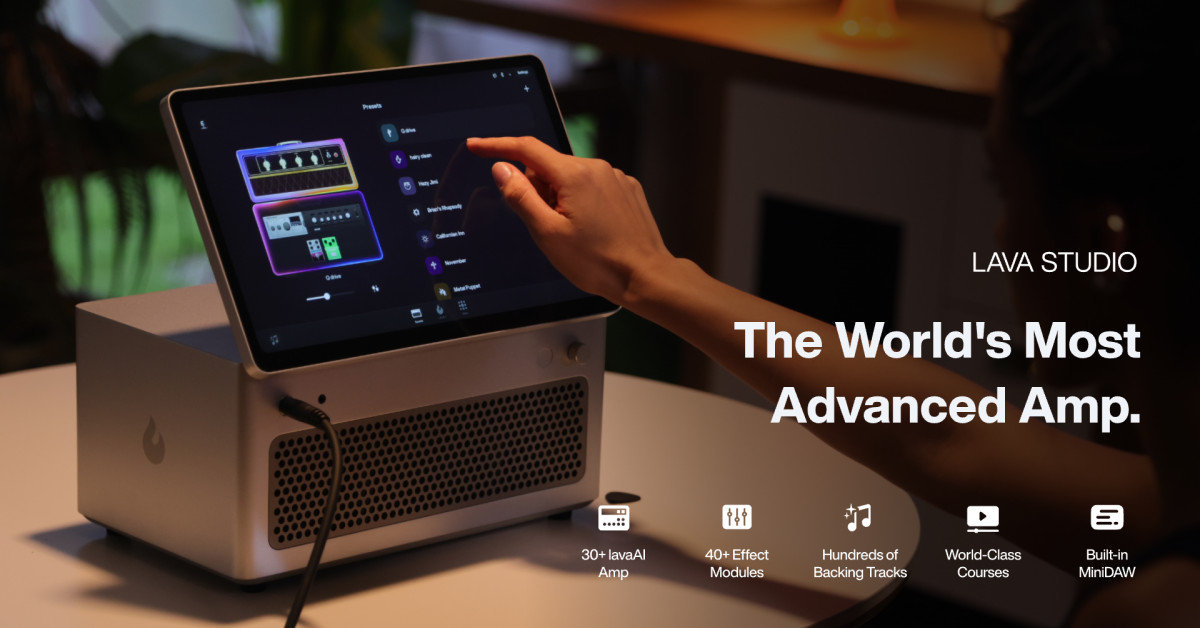 LAVA STUDIO: Advanced Desktop Amp Revolutionizes Music Creation | Newswire