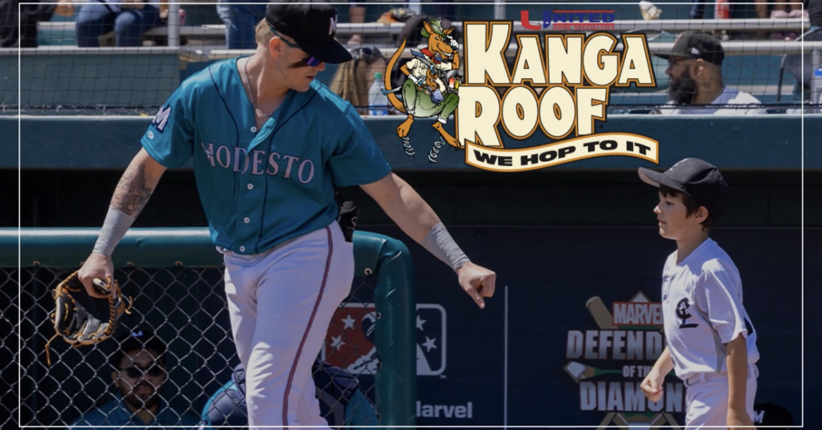 Kangaroof by UHSC Proudly Sponsors Modesto Nuts' Future Stars Program ...