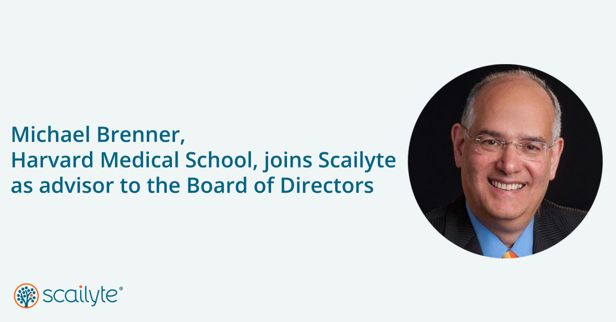 Scailyte Announces Michael Brenner, of Harvard Medical School, as an ...