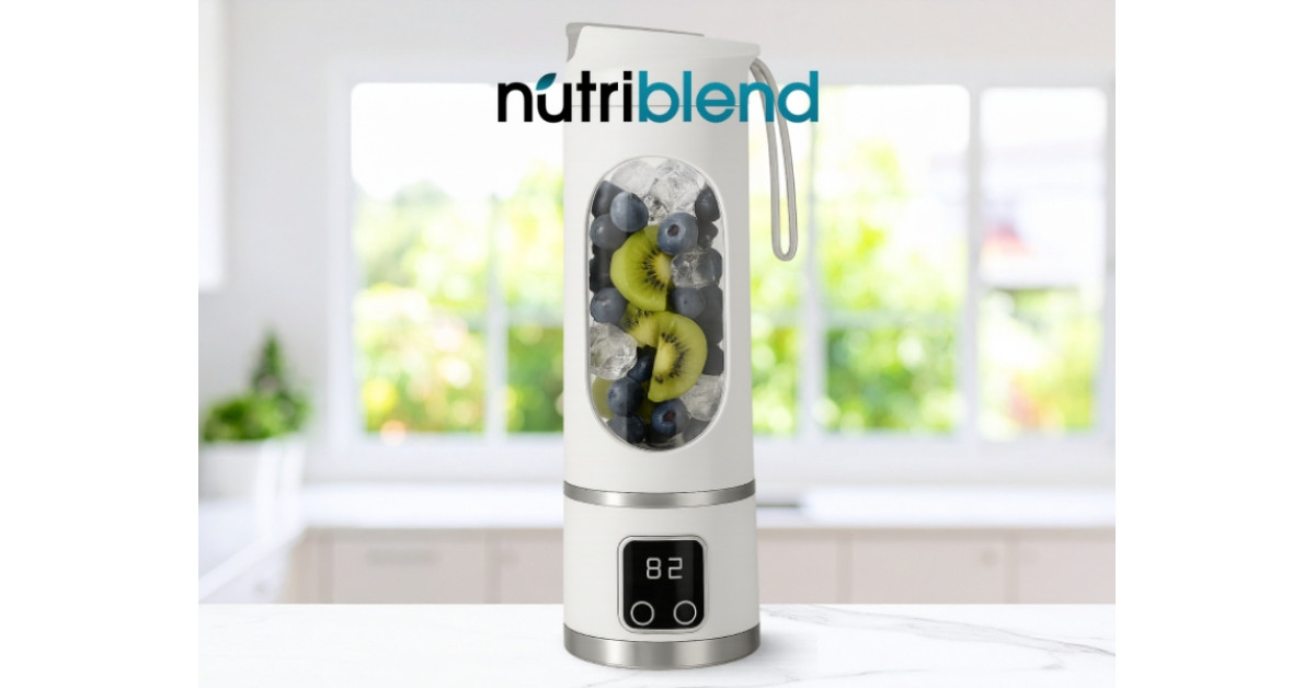 NutriBlend Pro Review: The Portable Blender Built for Smoothies, Travel ...