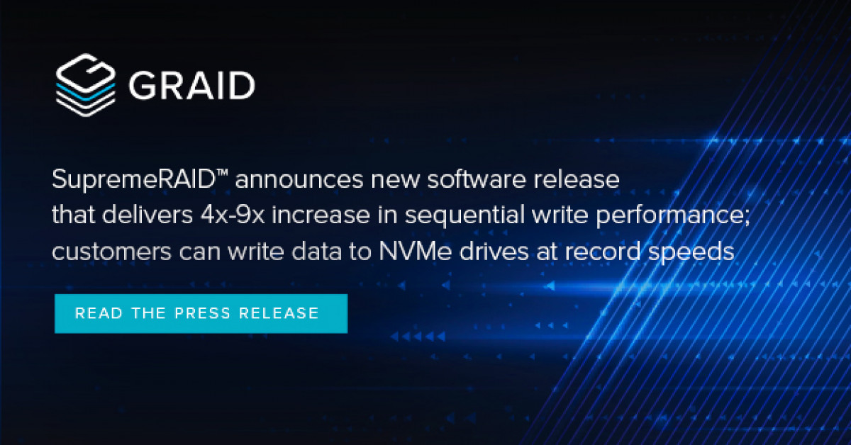 Graid Technology Announces Massive Performance Increase With New ...