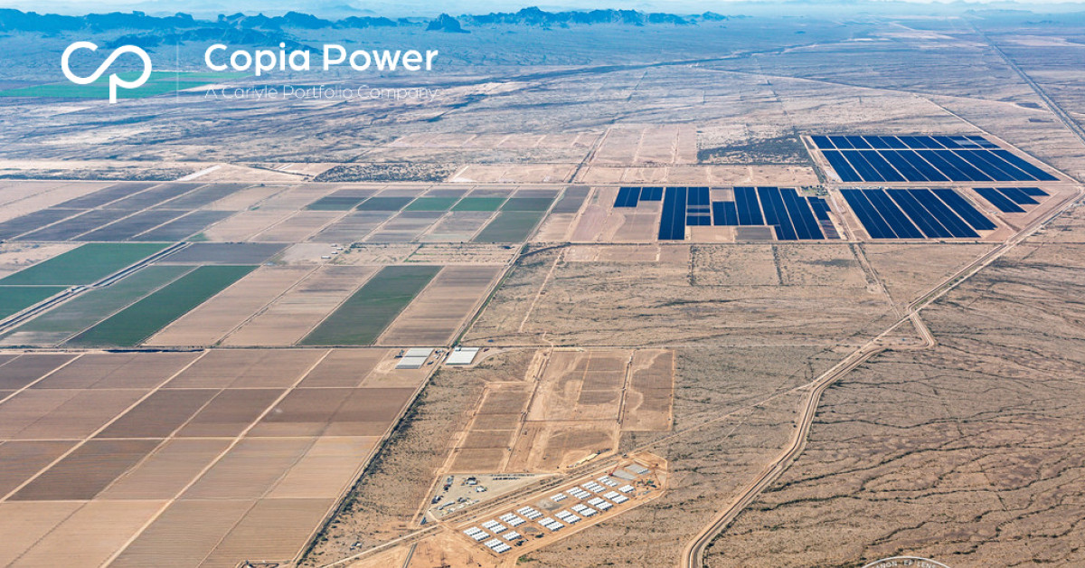 Copia Power, a Carlyle Portfolio Company, Closes an $890 Million Tax ...