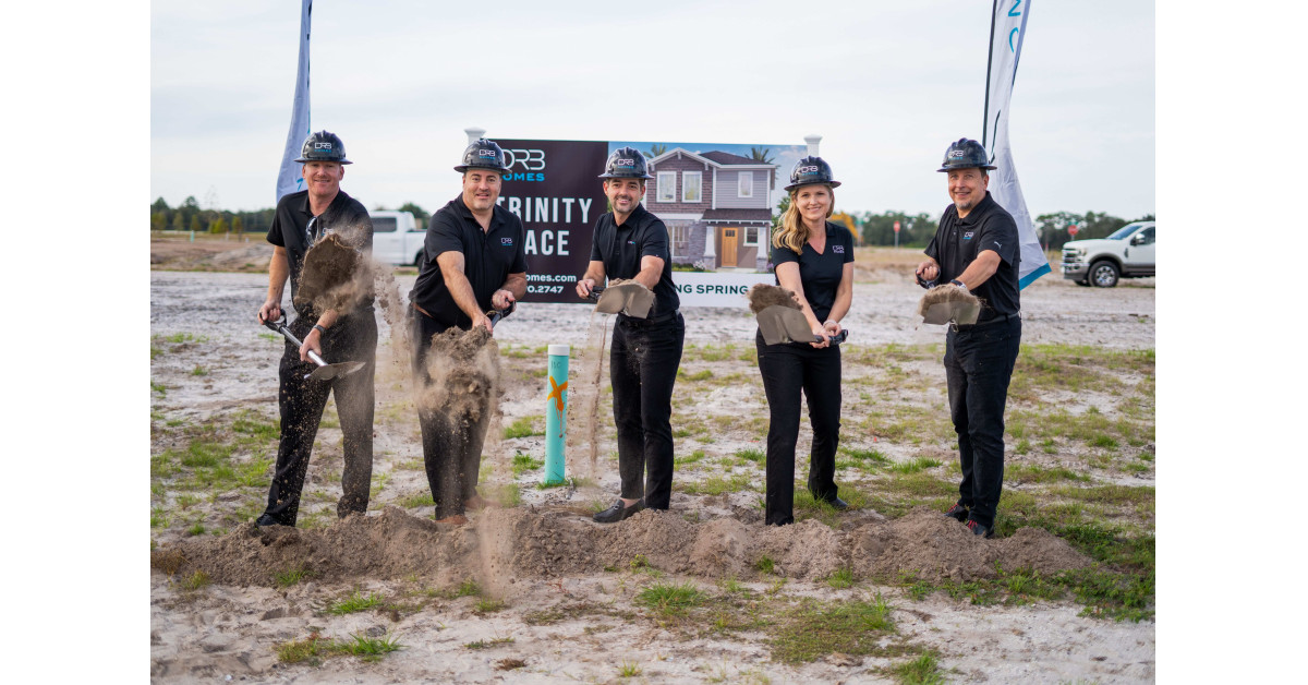 DRB Group Breaks Ground for DRB Homes’ First Orlando Division Community ...