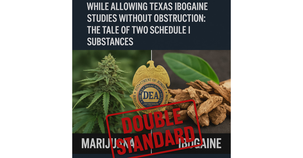 DEA Delays MMJ Cannabis Research While Allowing Texas Ibogaine Studies ...