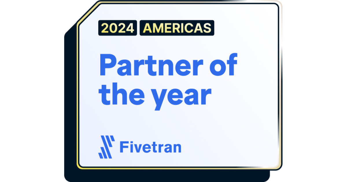 phData Recognized as 2024 Fivetran Partner of the Year | Newswire