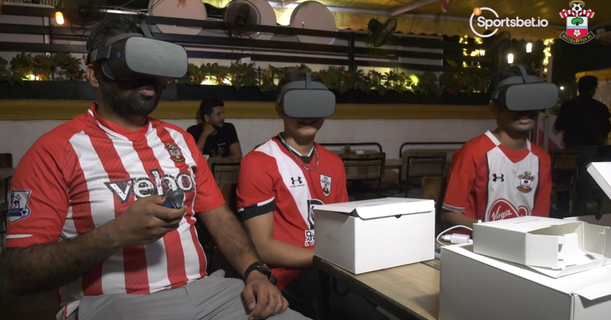 Southampton FC India Fan Club Members Get VR Matchday Experience From ...