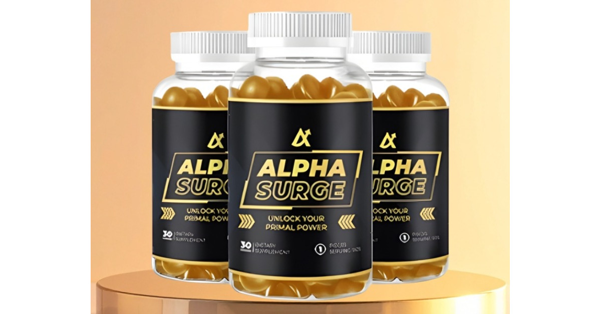 Alpha Surge Gummies Review: Natural Male Performance Support for Energy, Circulation, and Daily ...