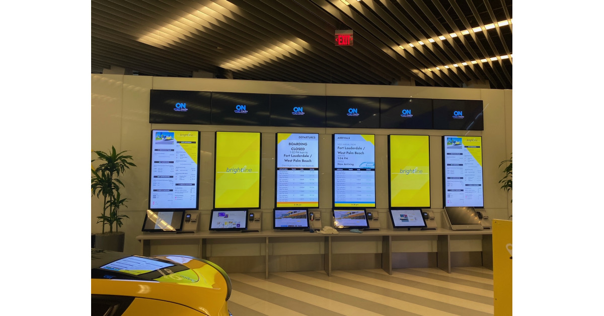 TransitScreen Partners With Brightline High-Speed Rail System to Bring ...