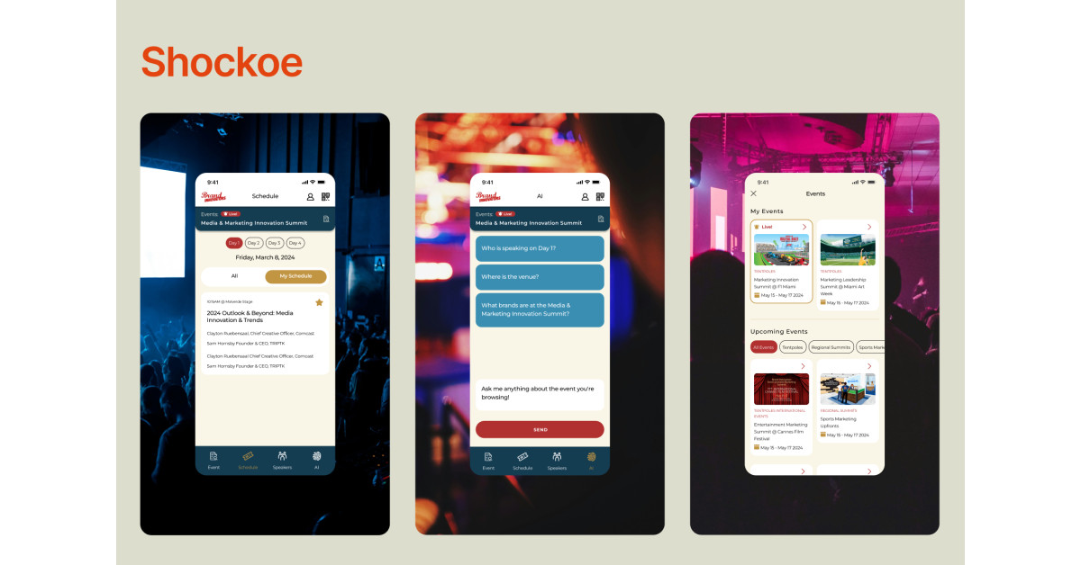 Shockoe Announces AI-Powered Event Experience Mobile App | Newswire