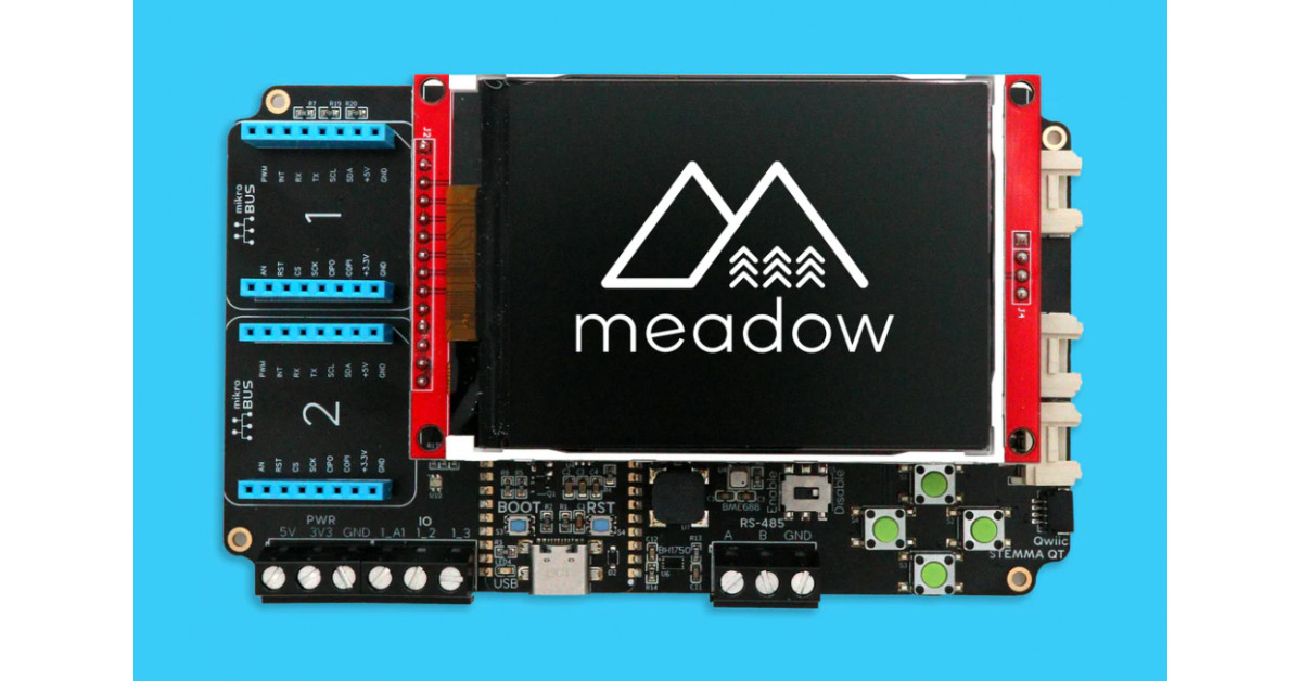 Meadow v1.0: Revolutionizing IoT Development for 10MM+ .NET Developers With Unmatched Security ...