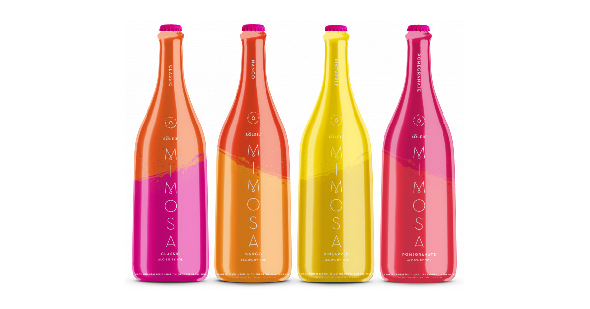 Soleil Mimosa Unveils Redesigned Label, a New Branding Image and a ...