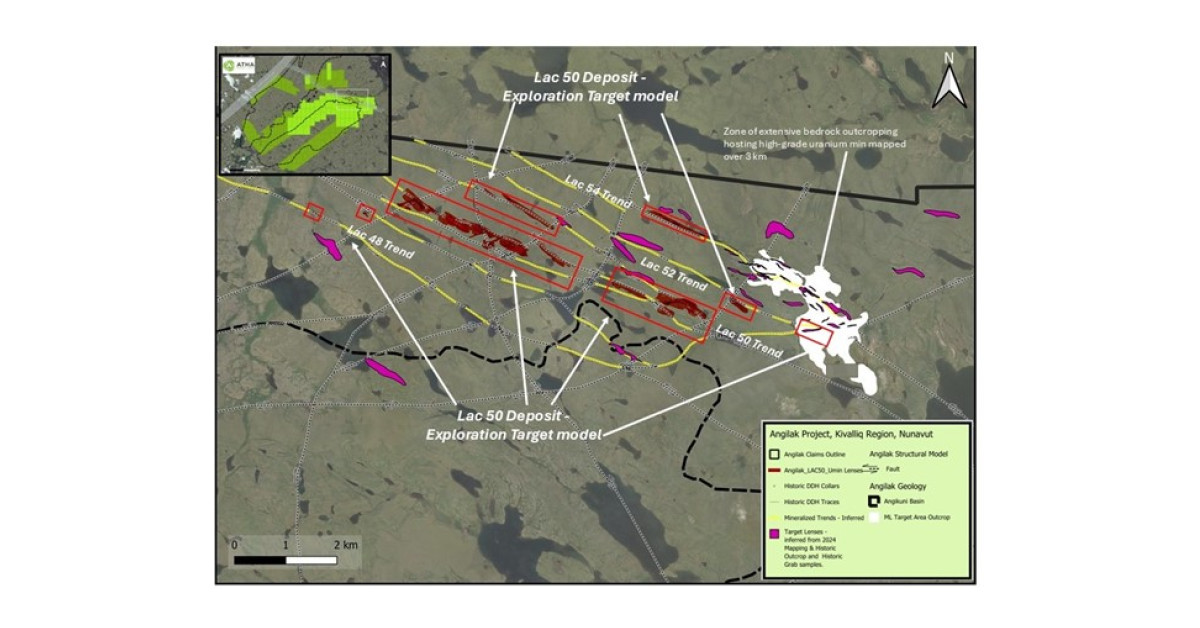 Atha Energy Identifies Numerous Outcrops Hosting High-Grade Uranium ...