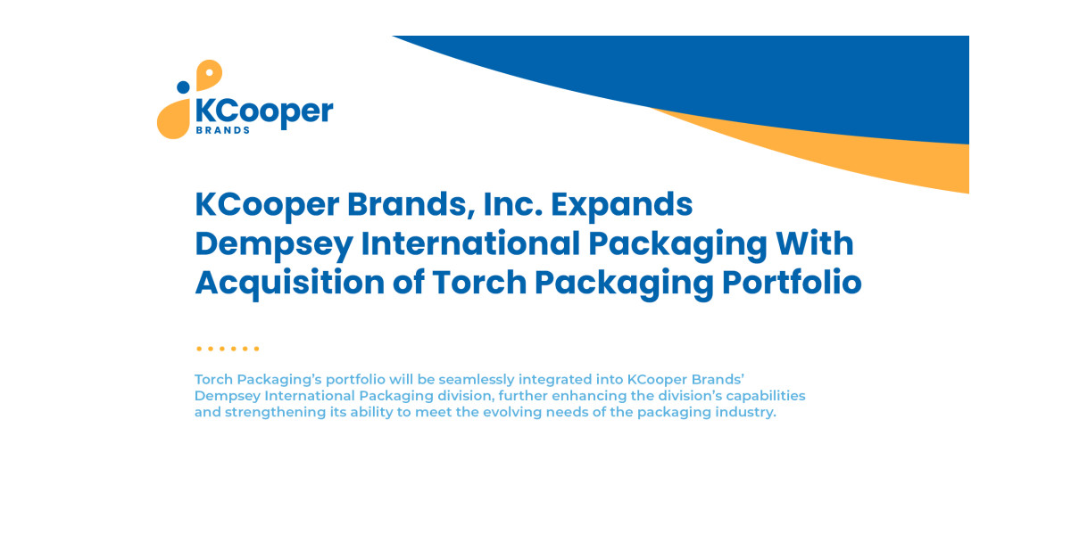 KCooper Brands, Inc. Expands Dempsey International Packaging With ...