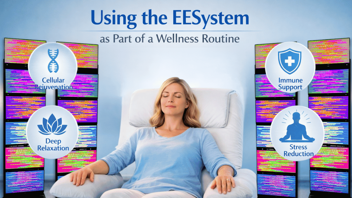Using the EESystem as Part of a Wellness Routine | Everything's Energy