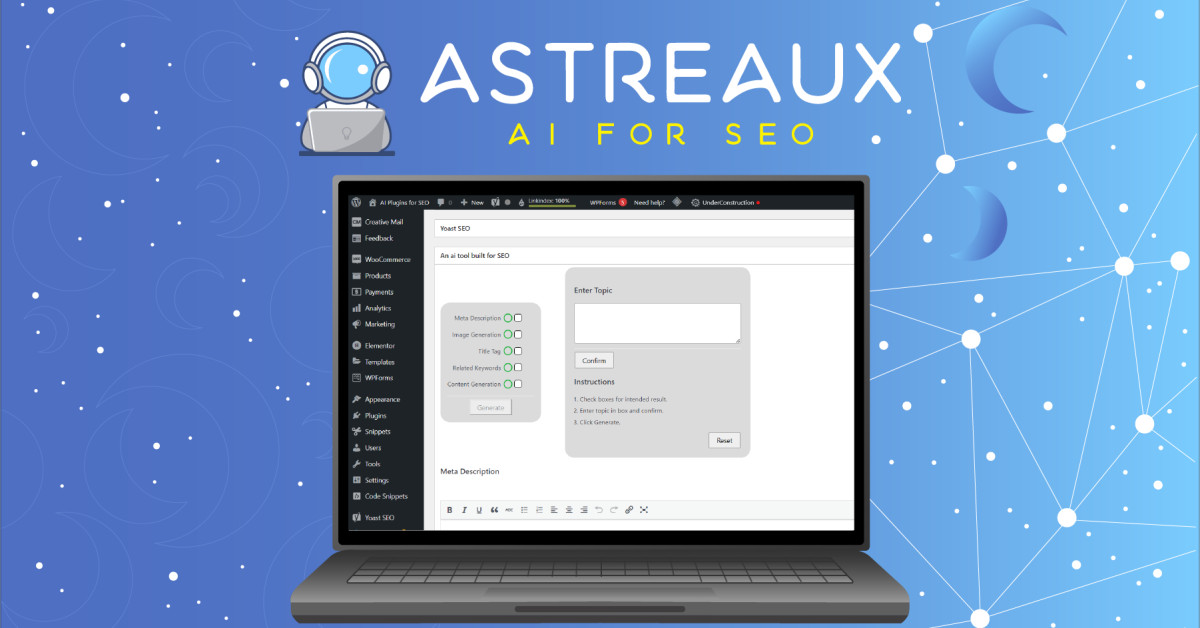 AI Plugins for SEO Unveils Groundbreaking AI Plugin, Astreaux | Newswire