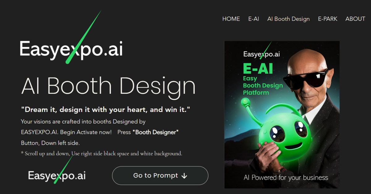 EASYEXPO Innovative Exhibition Design: E-AI Exhibition Artificial Intelligence Service Designs ...