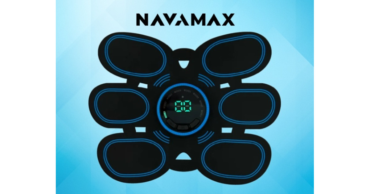 NavaMax Pulse Review: EMS Muscle Stimulator for Home Abs, Arm and Leg ...