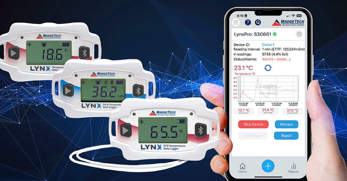 Introducing MadgeTech's LynxPro Series: Revolutionizing Data Logging With Bluetooth Connectivity ...