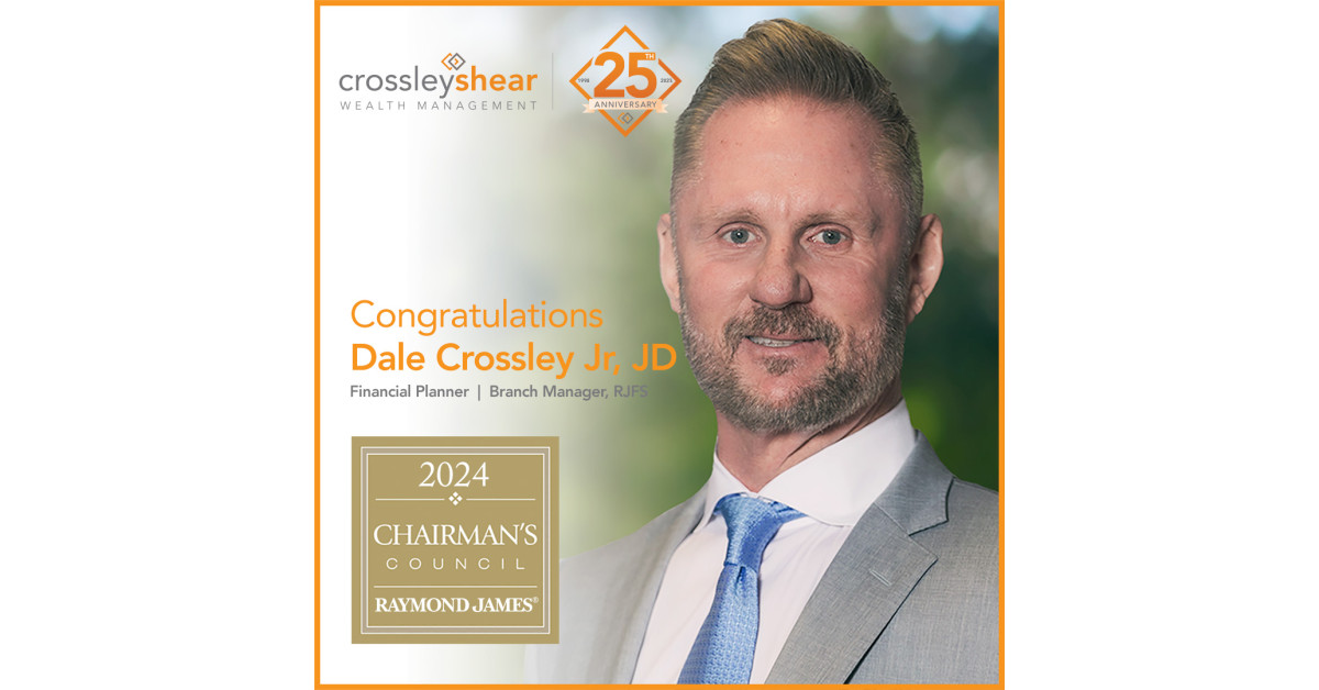 Dale Crossley Named to Raymond James 2024 Chairman’s Council | Newswire
